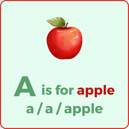 Phonics A Words with Audio for Preschool & Kindergarten | Tutorified ...