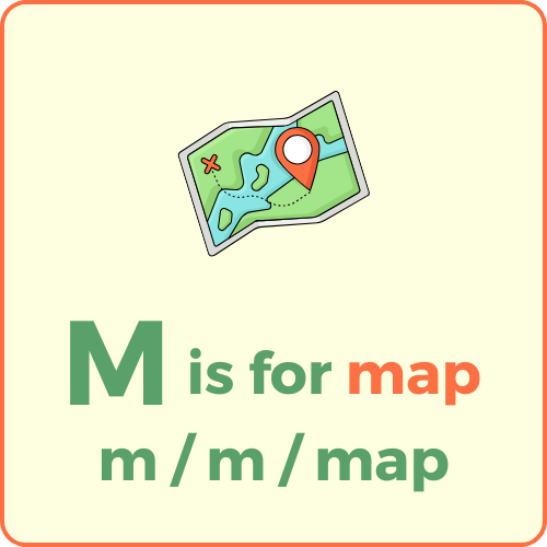 Phonics M Words with Audio for Preschool & Kindergarten | Tutorified ...