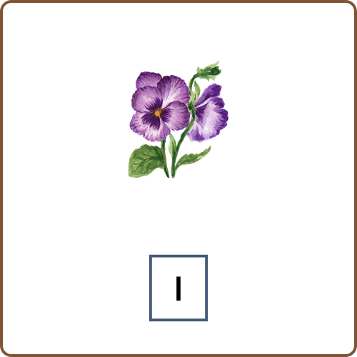 Free Beginning I Letter Words with Pictures Flashcards Worksheets